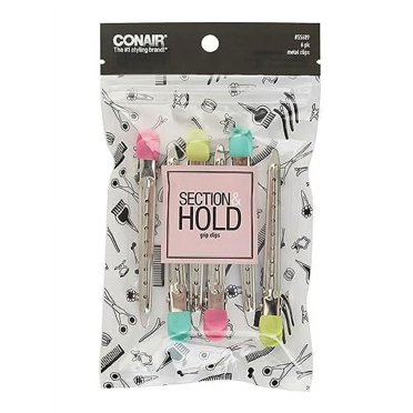 Conair Effortless Beauty Hair Slide Clips, Secure Hold, 6 ct - Walmart.com