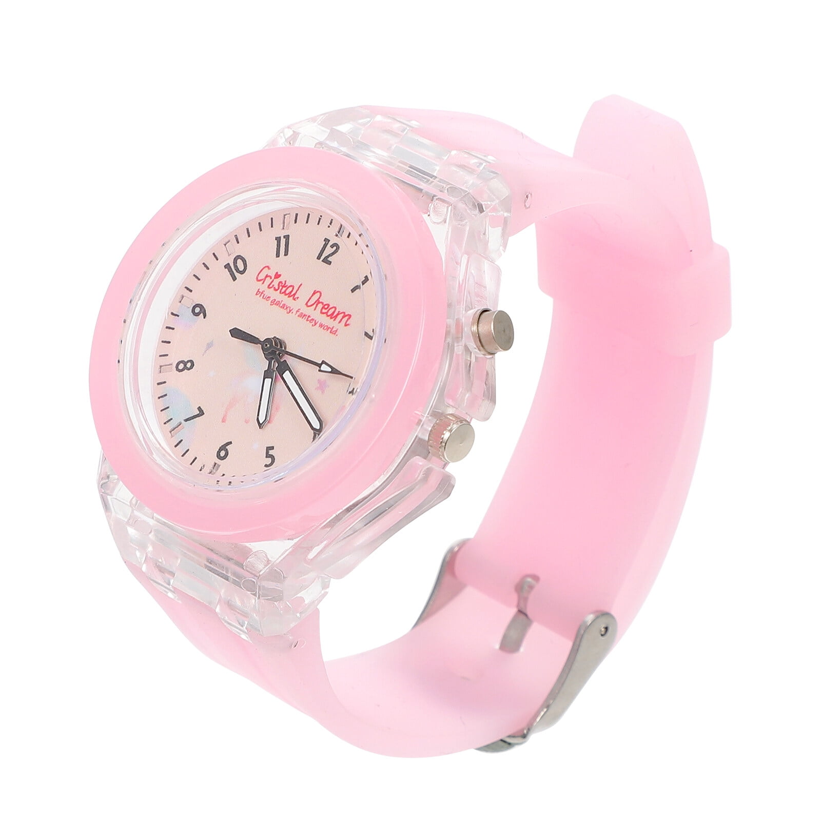 Click here for Dly Kids Luminous Watch Colorful Lights Watch Stud... prices