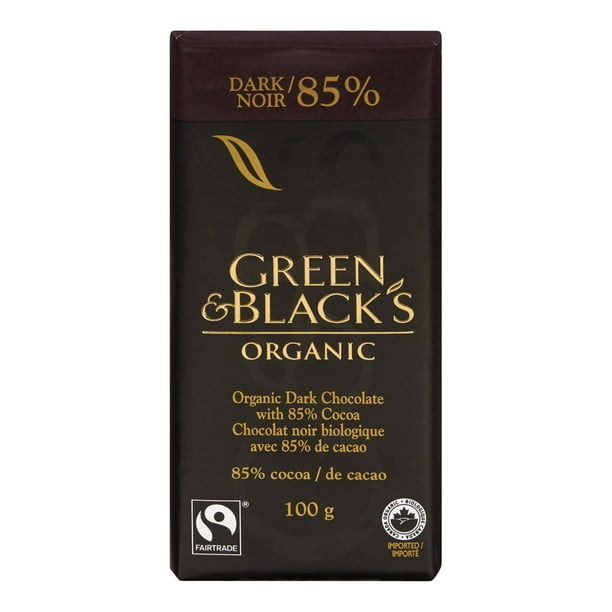 Green & Black's Dark Chocolate 85% Org, 100GR - Walmart.ca