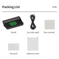 yocbz 1 PC Heads Up Display, Large Font Digital Speedometer Projector ...