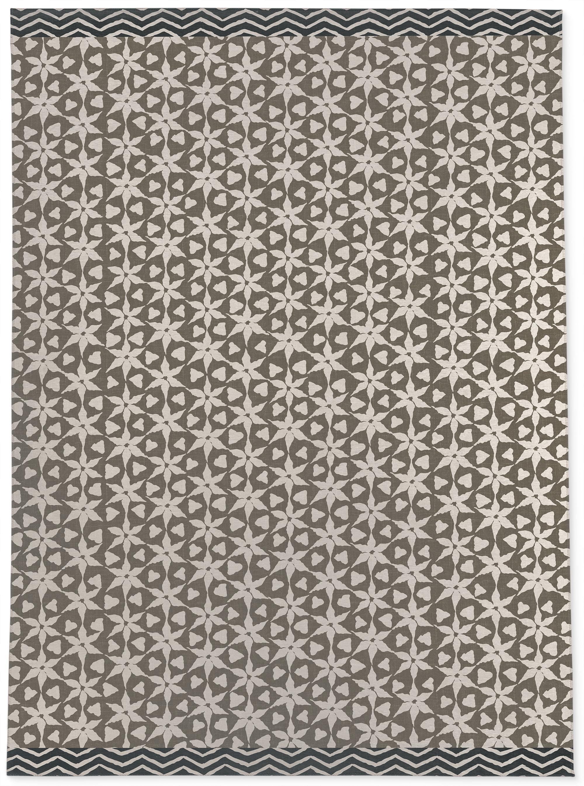 BULA FLOWER BROWN SQUARE Office Mat By Kavka Designs - Walmart.com