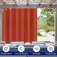 Outdoor Curtains Red Clay 100"W x 95"L (Pack of 1) - Walmart.com