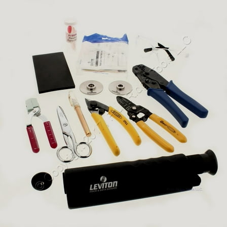 Jonard Tools TK-179 - Advanced Fiber Prep Kit for Slitting, Ringing ...