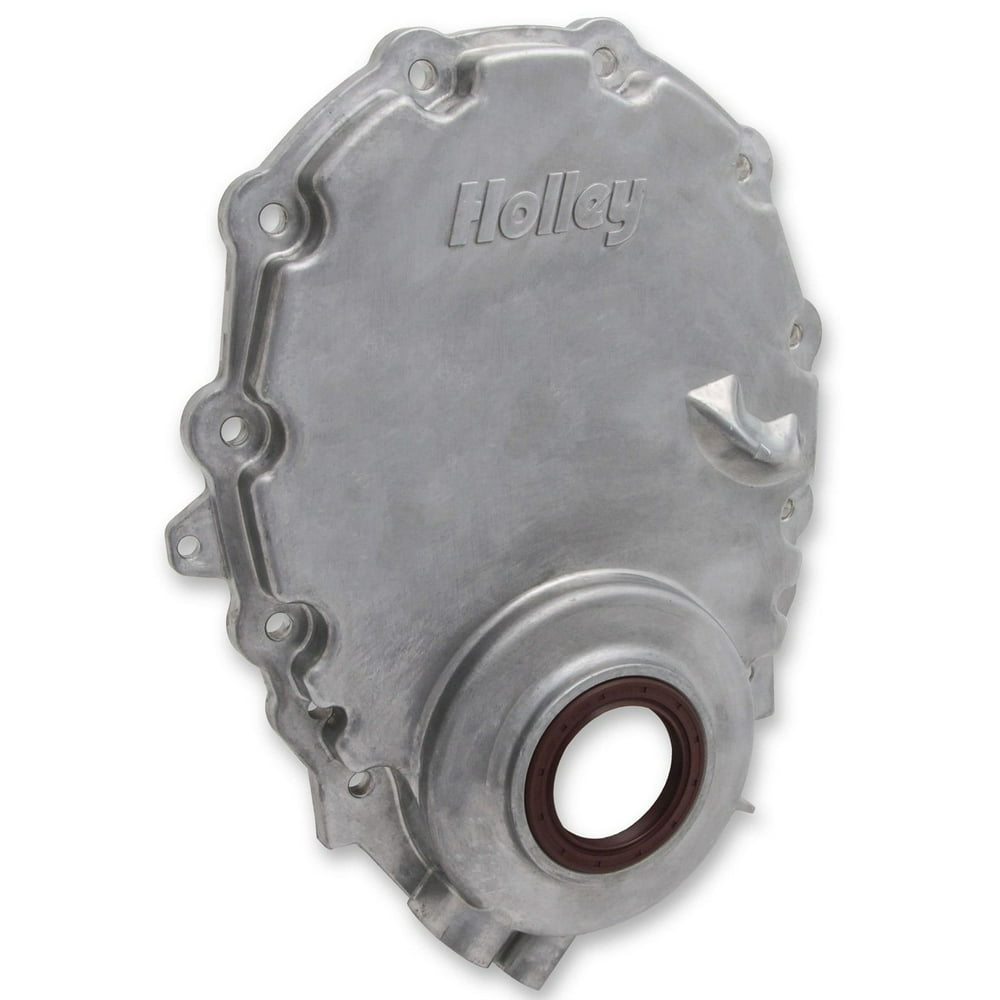 Holley 21-150 Timing Chain Cover 1996-Up Carbureted Small Block Chevy ...