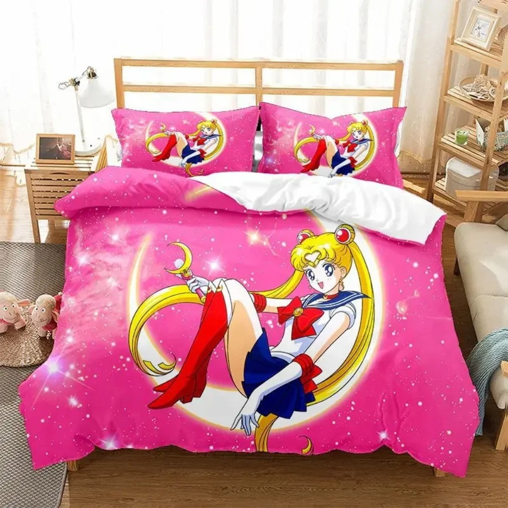 Click here for Yingd Pretty Girl Bedding Set Anime Sailor Moon Du... prices