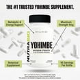 NutraBio Wellness Yohimbe 100mg, 90 Vegetarian Capsules, Lactose Free ...