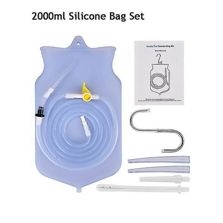 2l Non-toxic Enema Bucket Kit For Colon Cleansing Reusable Medical ...