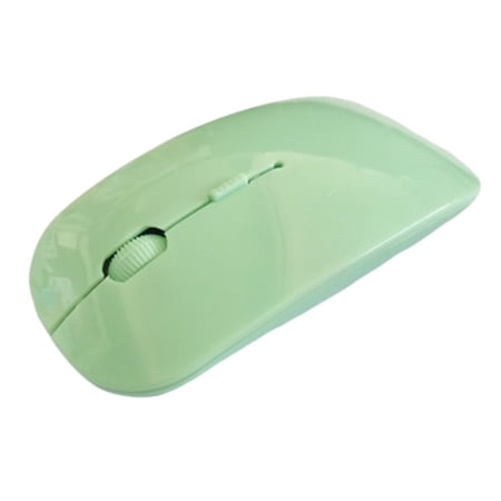 Ultra-Thin Wireless Mouse 2.4G Notebook Desktop Computer Mouse Low ...