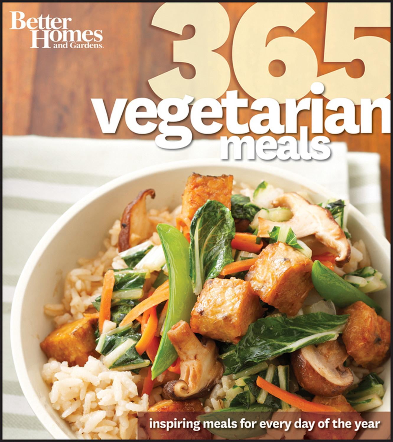Better Homes & Gardens Cooking: Better Homes and Gardens 365 Vegetarian ...