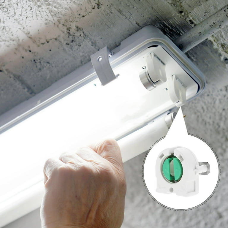 Fluorescent Light Bulb Clips