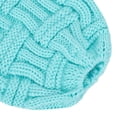 2-Pack Women's Ponytail Beanie Winter Hat – Tail Stretch Cable Knit Cap ...