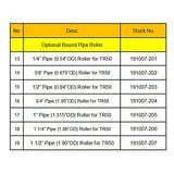 Kaka Industrial TR-50 Manual Tube Pipe Roller Bender, with one set of 1 ...