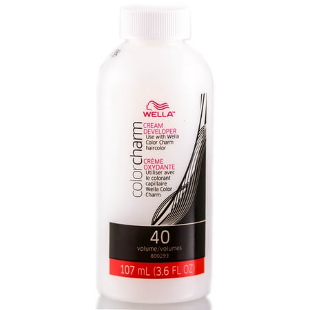 Size : 40 Volume - 3.6 oz , Wella Color Charm Creme CREAM Developer ...