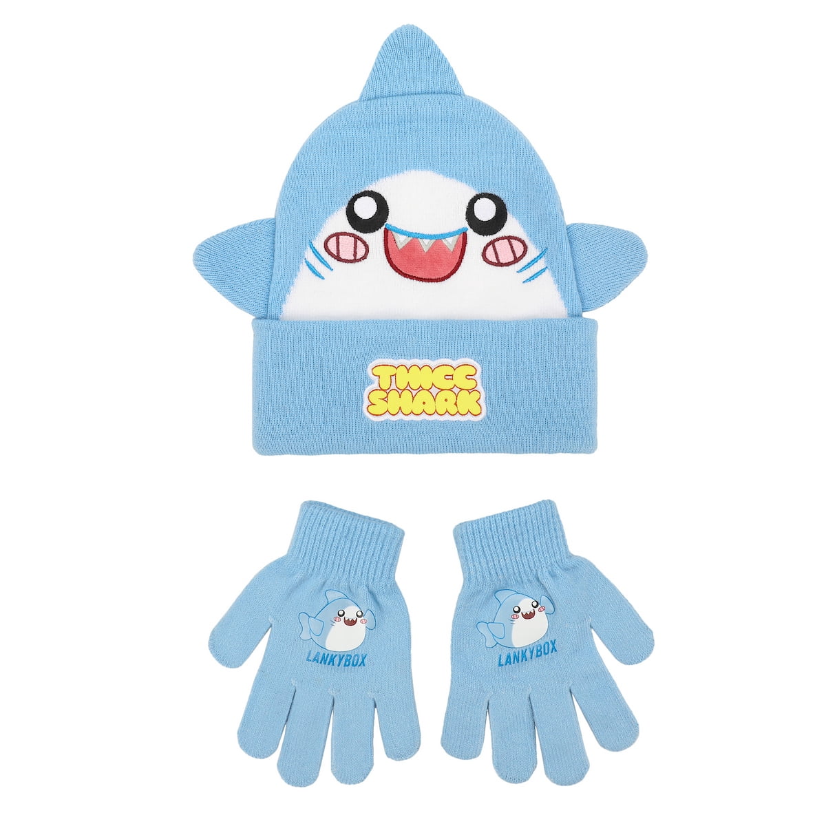 Click here for Bioworld Lanky Box Thicc Shark 2-Piece Cuff Beanie... prices