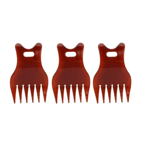 Wide Tooth Comb, Compact Retro Hair Detangling Glossy Teeth Ergonomic ...