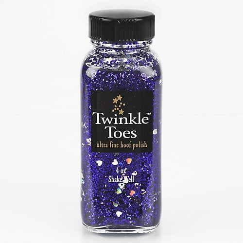 Twinkle Toes Hoof Polish Purple Glitter - Walmart.com