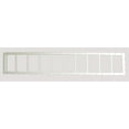 Shed Windows And More Transom Window 10 X 60 White Aluminum Flush shed-windows-and-more-transom-window-10-x-60-white-aluminum-flush
