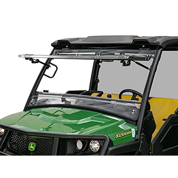SuperATV Heavy Duty Scratch Resistant Flip UTV Windshield for 2018 ...