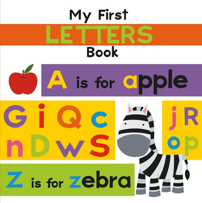 First Concepts: My First Letters Book : Illustrated (Board book ...
