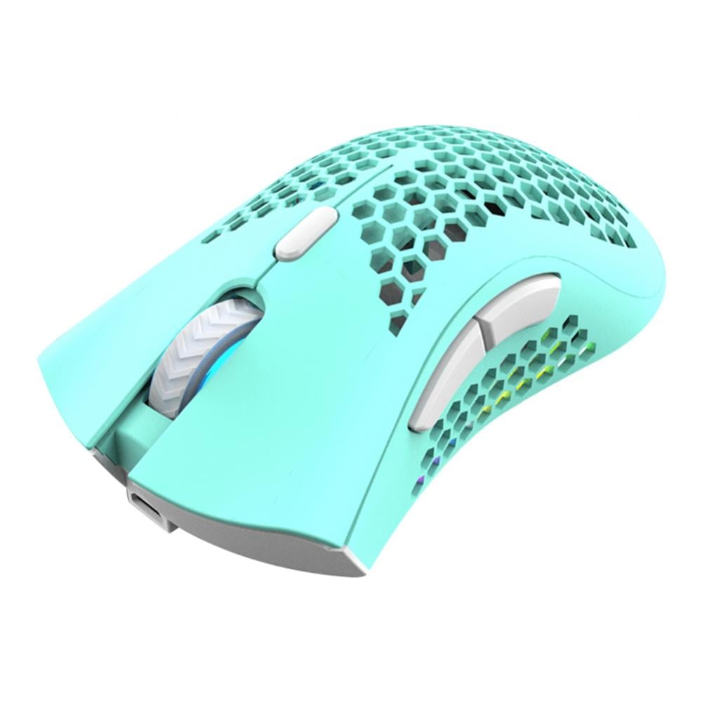 Gaming Mouse Wireless Rechargeable, USB Mouse Gaming, RGB Backlit Mouse ...