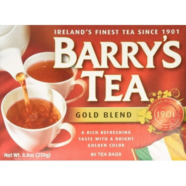 Free Shipping! Barry's Tea Gold Blend Tea, 80 Bags, Pack of 6, Bright ...