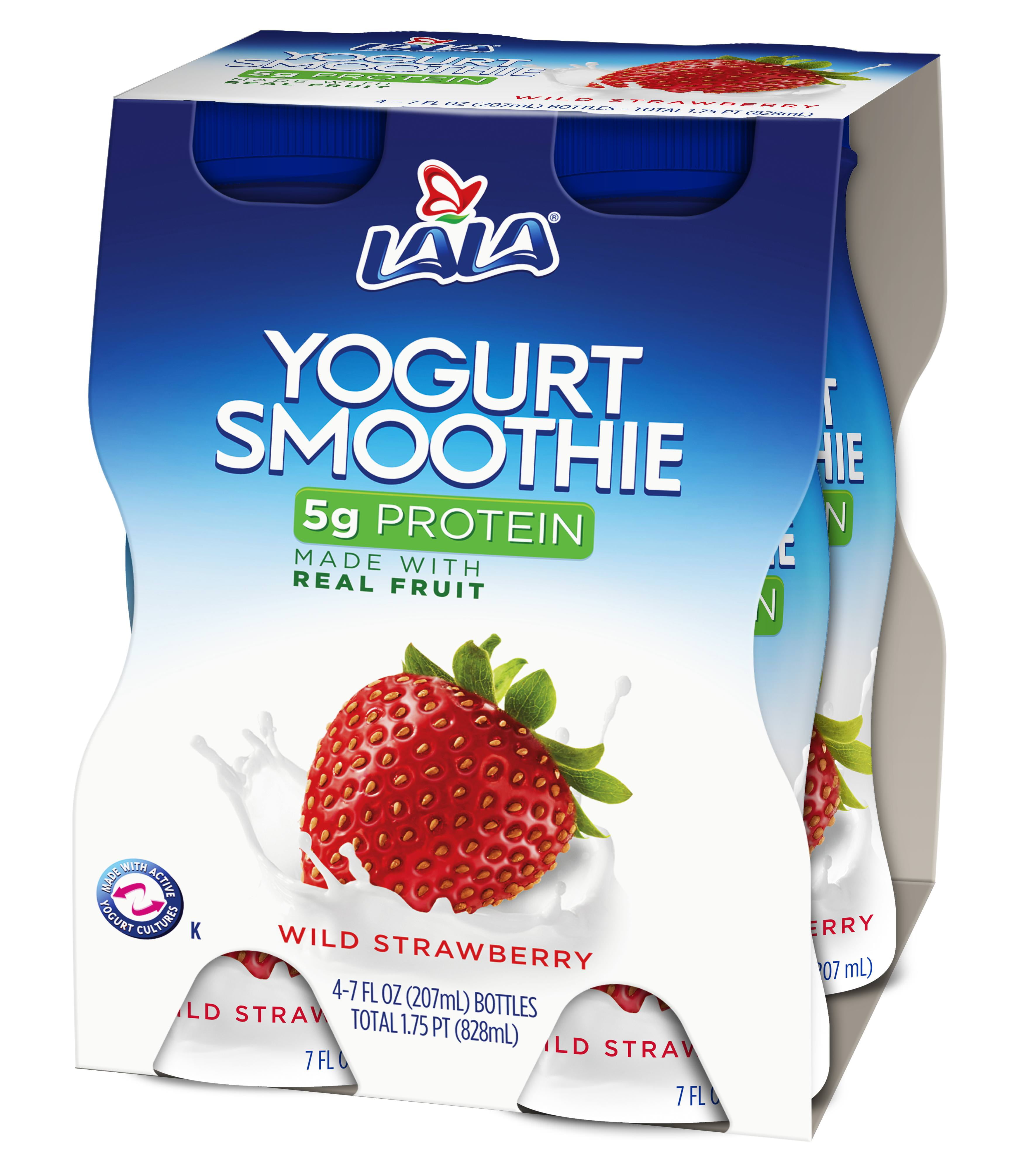 LALA Wild Strawberry Probiotic Yogurt Drink - 4ct/7 fl oz – BrickSeek