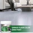 JOBOSI Epoxy Colored Sand Garage Floor Paint, 1.41 Gal Sea Gray Marble ...