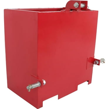 3 Point Hitch Ballast Box,800 lbs Tractor Ballast Box with 2'' Quick ...