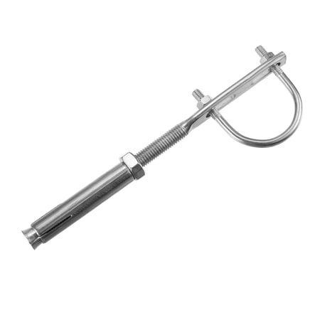 U-bolt Pipe Clamp with M10 Expansion Screw, Fit 1"(25mm) Pipe Supports ...