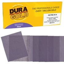 Dura-Gold Premium 180 Grit 1/4 Sheet Size Purple Ceramic Mesh Sandpaper ...