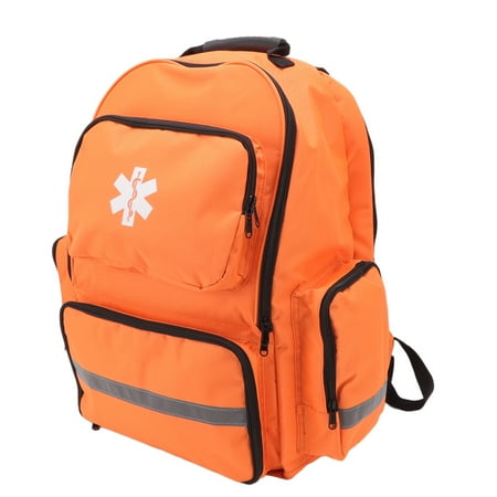 First Aid Bag, Emergency Backpack Pearl Cotton 2 Way Zipper 600D Oxford ...