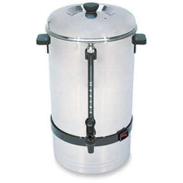 Coffee Pro CP100 Stainless Steel 100-Cup Percolator with Dispensing ...