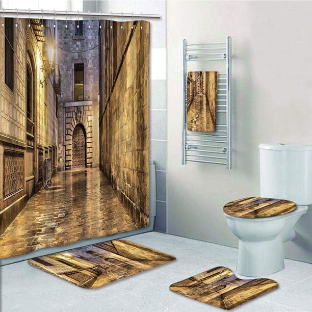 EREHome Gothic Dark Stone Ancient Street Spain European Horror Dark ...