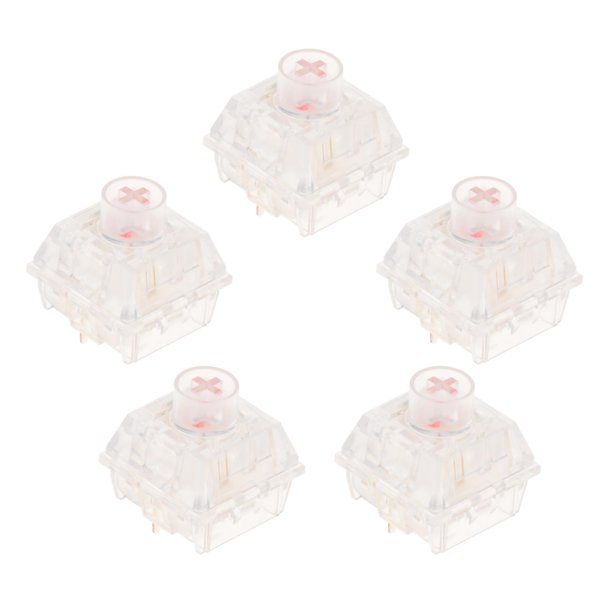 lionlar Transparent Clear Mechanical Switches Keyswitch LED Switch DIY ...