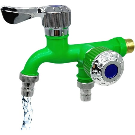 Washing Machine Faucet, Dual Control Water Diverter - Thick Ergonomic ...