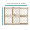 Toddleroo by North States Supergate Ergo Child Safety Gate, 26" Tall ...