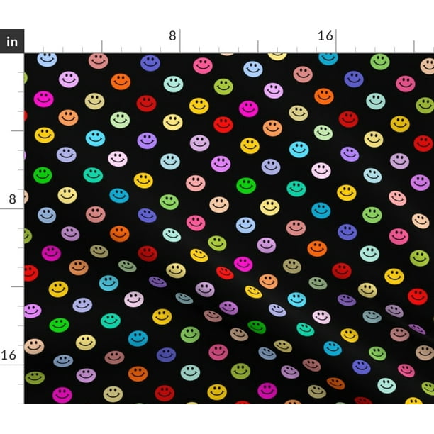 Smiley Face Fabric