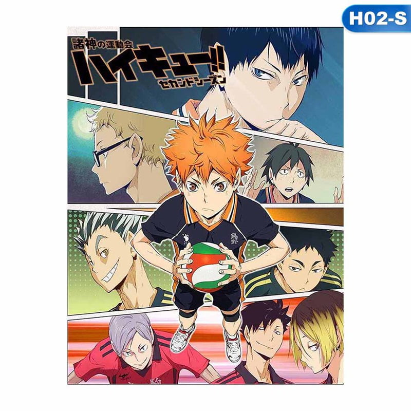 Haikyuu Anime Themed Nails