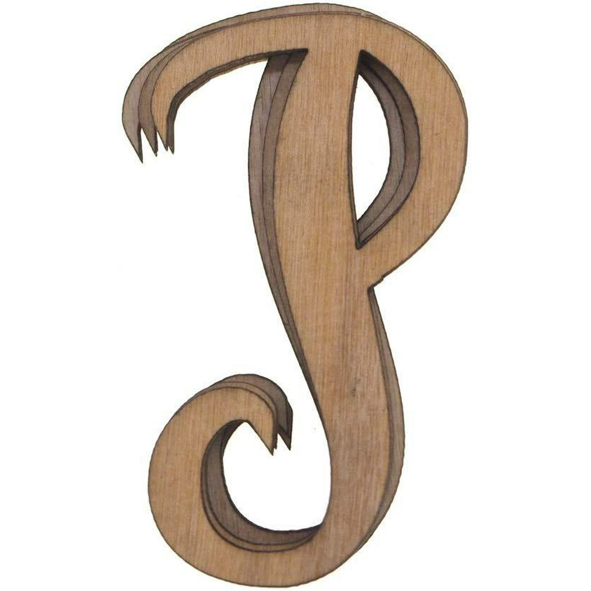 Letter P In Cursive