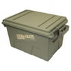 MTM Large Ammunition Plastic Carry Case - Ammo Crate Utility Box, Dark ...