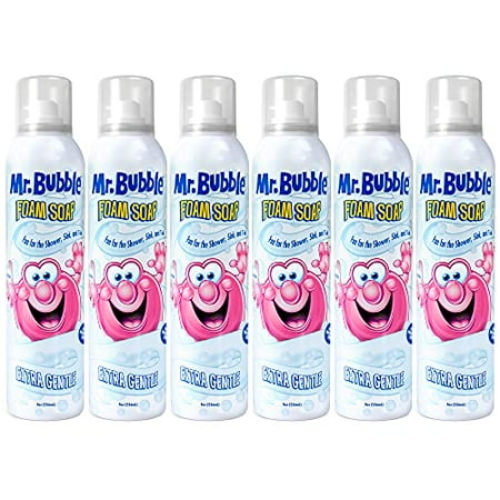 Mr Bubble Extra gentle Foam Soap - Fragrance Free Kids Hand and Body ...