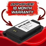 HYT TC-508 TC-518 Two-Way Radios 7.4V 1800mAh Li-Ion BL1719 Battery by Banshee X2 - Walmart.com