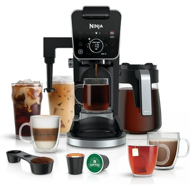 Ninja Dual Brew Coffee Maker - Hot Duo Cup Specialty System w/ Frother ...