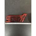 1PC STI Badge Rear Red STI Emblem Badge Exterior New For Subaru ...
