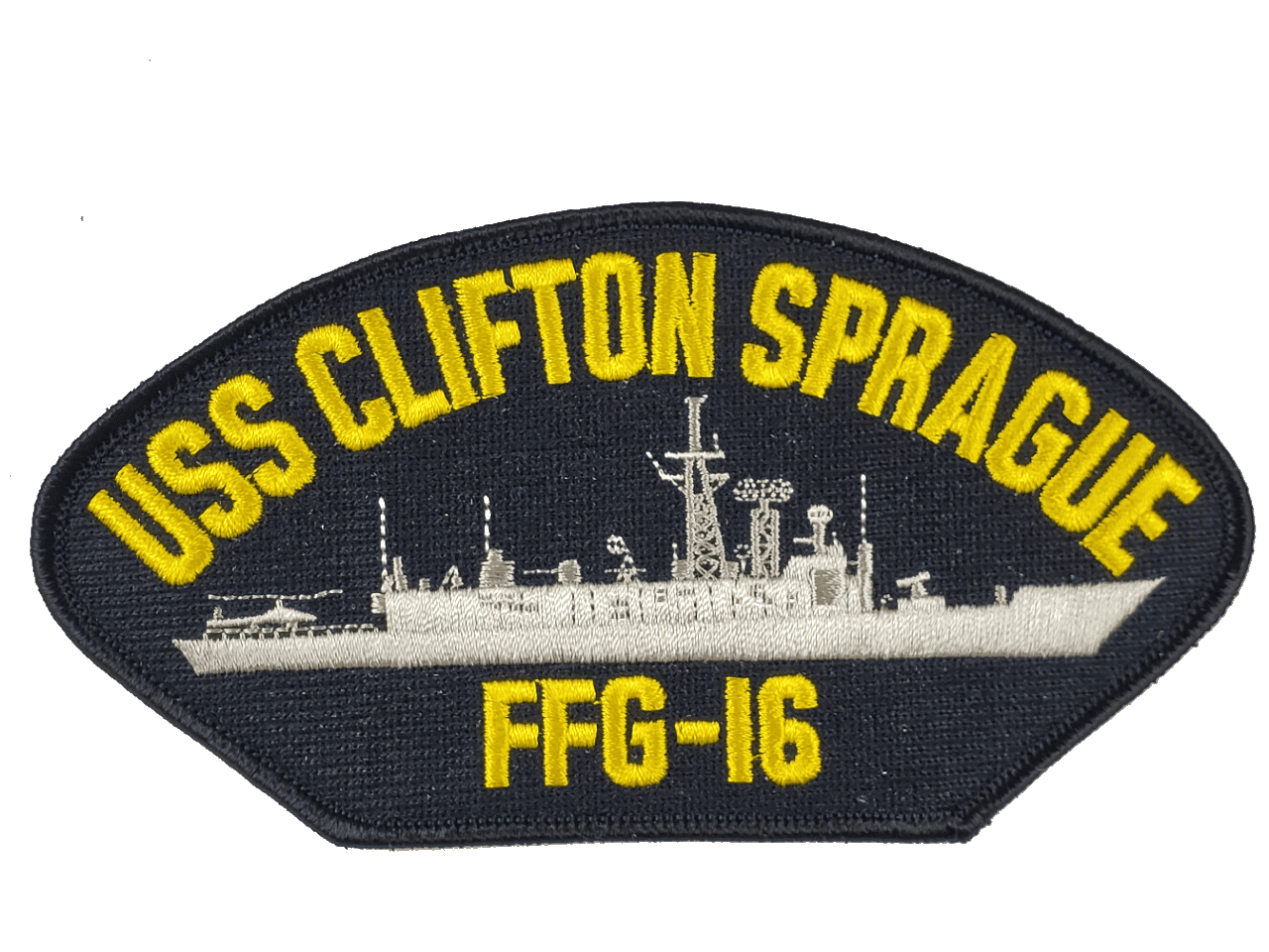 USS Clifton Sprague FFG-16 Patch - Great Color - Veteran Owned Business ...