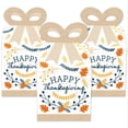 Big Dot of Happiness Happy Thanksgiving - Square Favor Gift Boxes ...