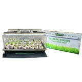 Viagrow Seedling Station Deluxe Kit, LED Grow Light, Dome, Tray, Coir ...