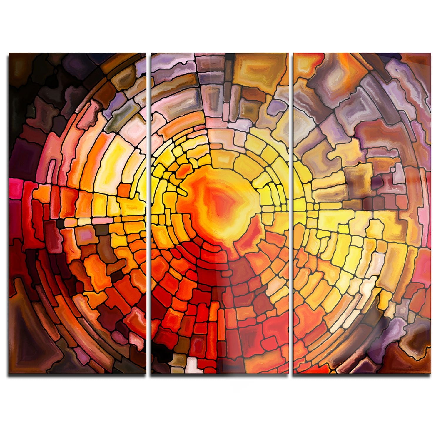 Click here for Designart Design Art Return Of Stained Glass Multi... prices