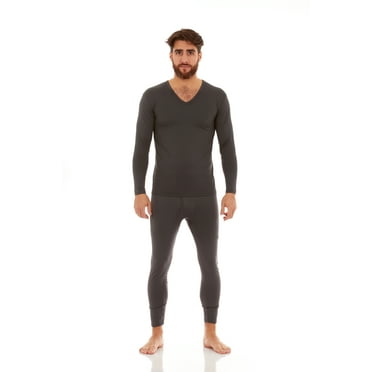 Isotoner Men's Brushed Top and Pants Base Layer Set, 2-Piece - Walmart.com