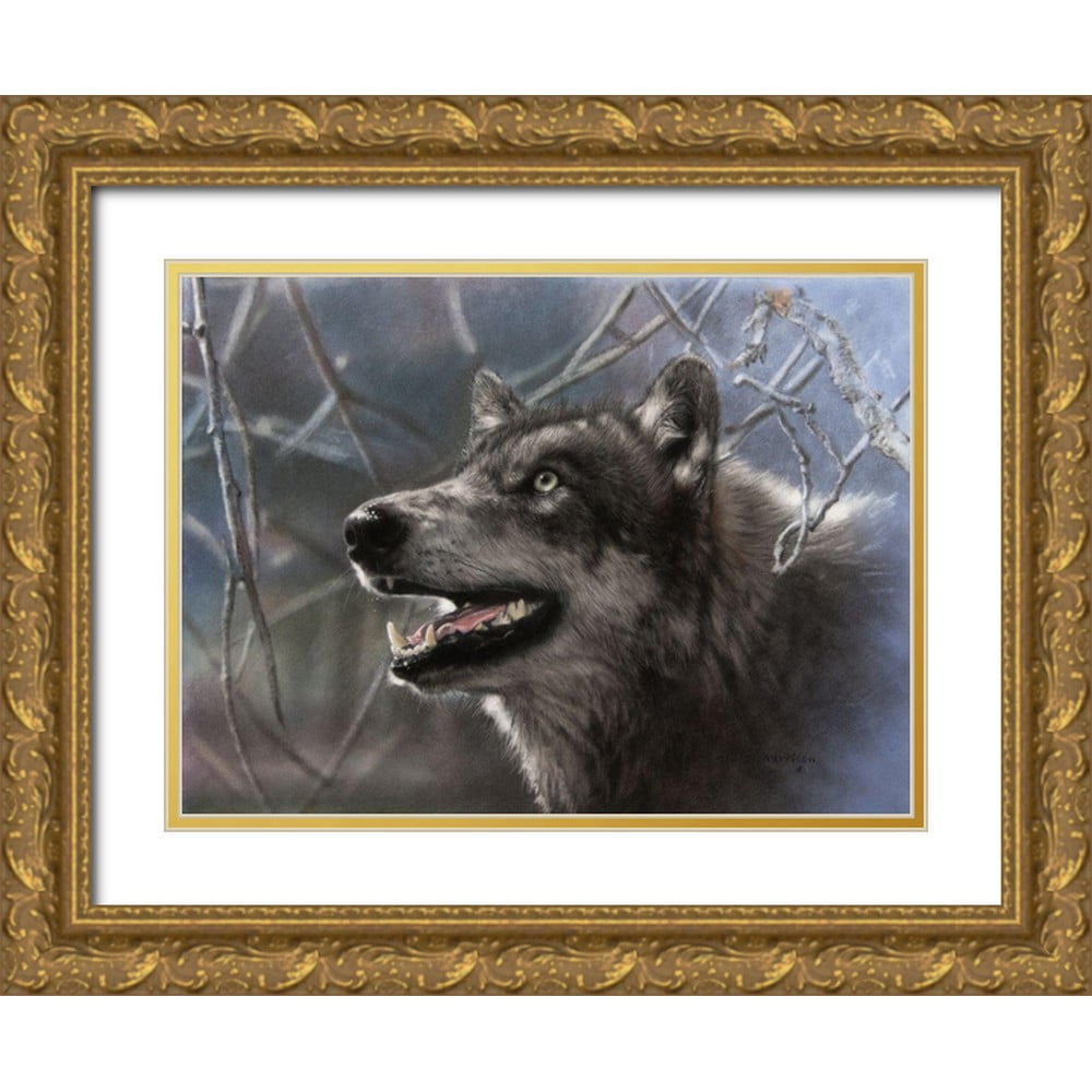 Harrison, Lesley 14x11 Gold Ornate Wood Framed with Double Matting ...